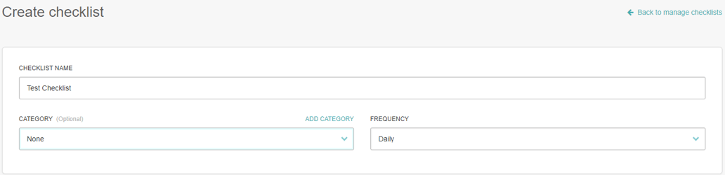 How do I assign a checklist to a specific user?